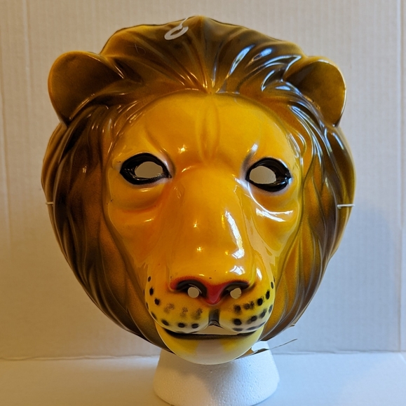 Costumes | Vintage Plastic Lion Mask | Poshmark